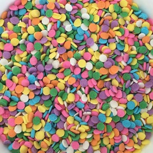 Mini RAINBOW Confetti Sprinkles 8 OZ Rainbow 1/8 - Etsy