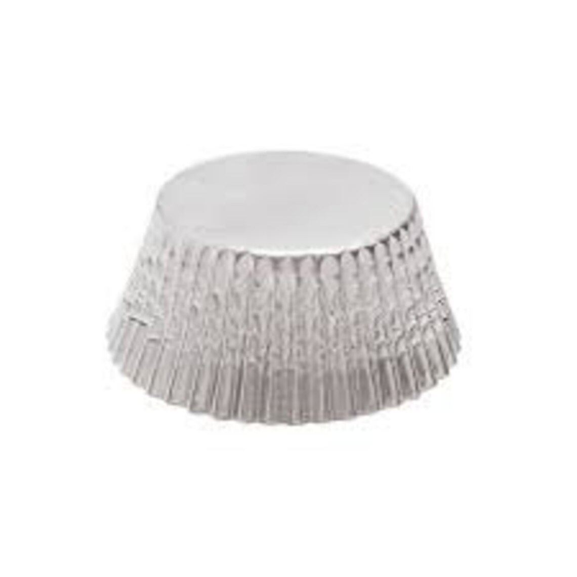 45 Mini Silver Metallic Cupcake Liners PME - Etsy