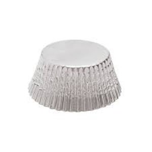 45 Mini Silver Metallic Cupcake Liners - PME - Etsy