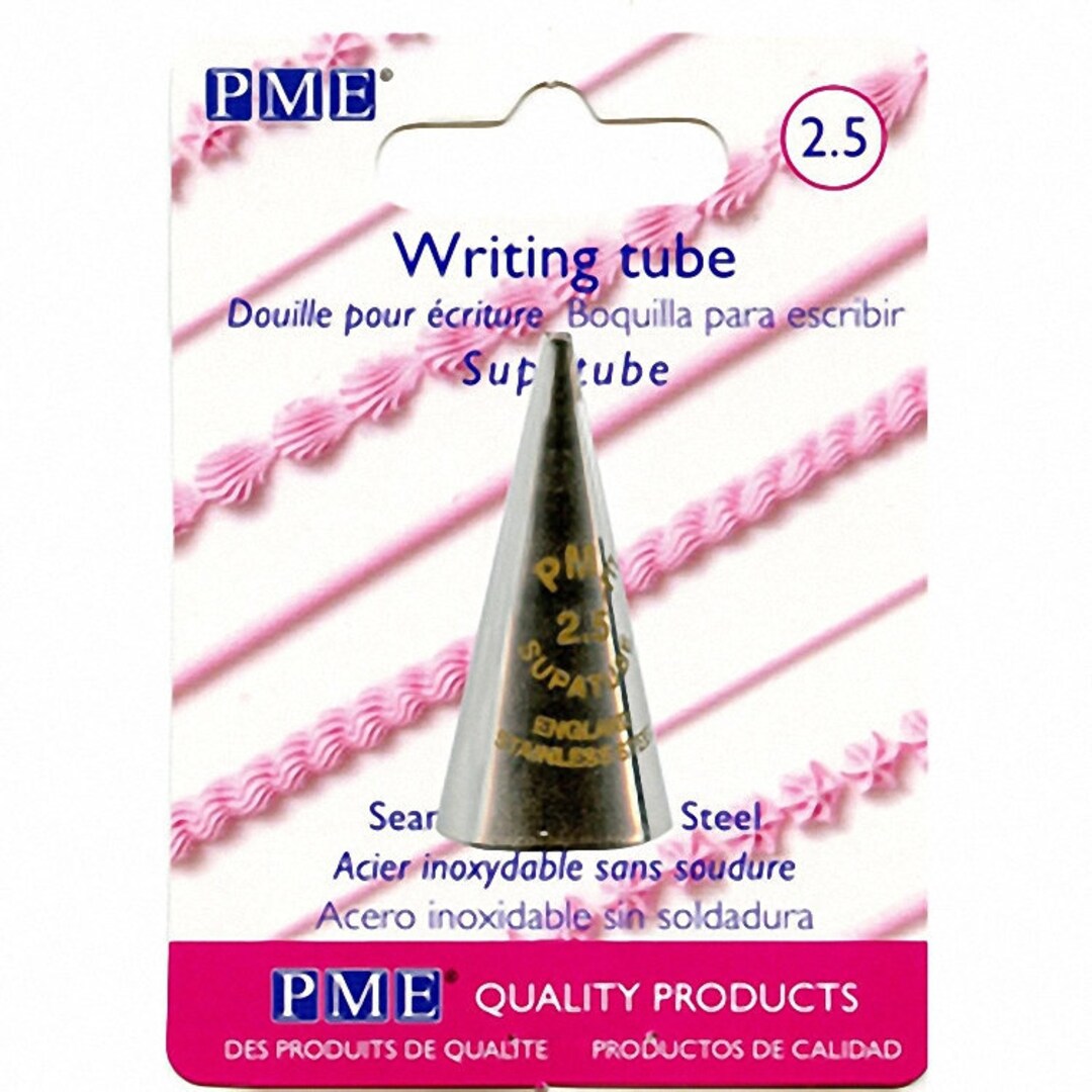 PME Decorating Tips Tube YOUR CHOICE - Stainless Steel - Cake Piping ...