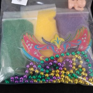 Mardi Gras King Cake Kit 8PCS. - Etsy