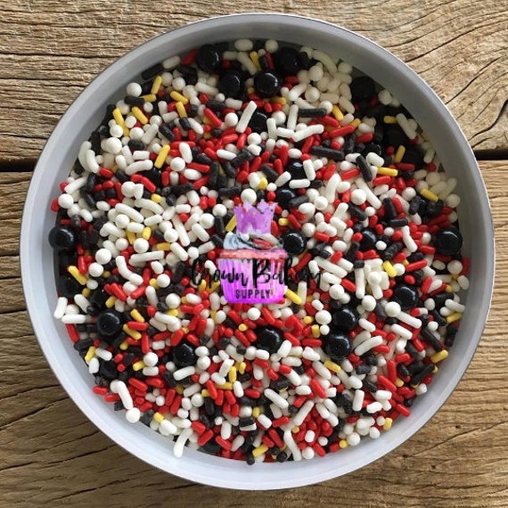 Mickey Mouse Clubhouse Sprinkles Mix 2 Oz 4 Oz 6 Oz Cake | Etsy