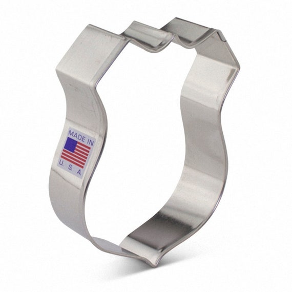 NEW Police Badge Cookie Cutter 3 7/8 - Etsy