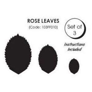 JEM Rose Leaves Cutter Set 3 PC Fondant Gumpaste Clay Crafts - Etsy