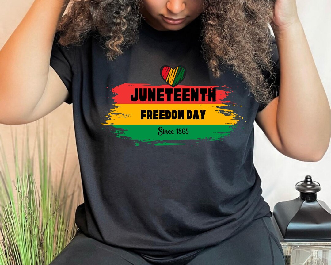 Juneteenth Freedom Day Since 1865 Unisex Jersey Short Sleeve Tee - Etsy