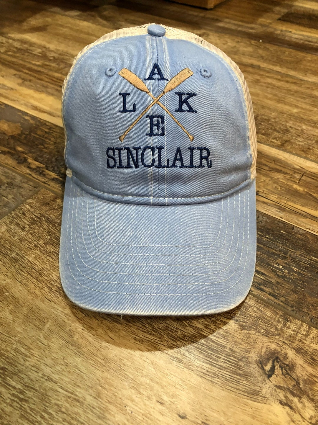 Lake Sinclair Base Ball Cap - Embroidered Baseball Cap - Embroidered ...