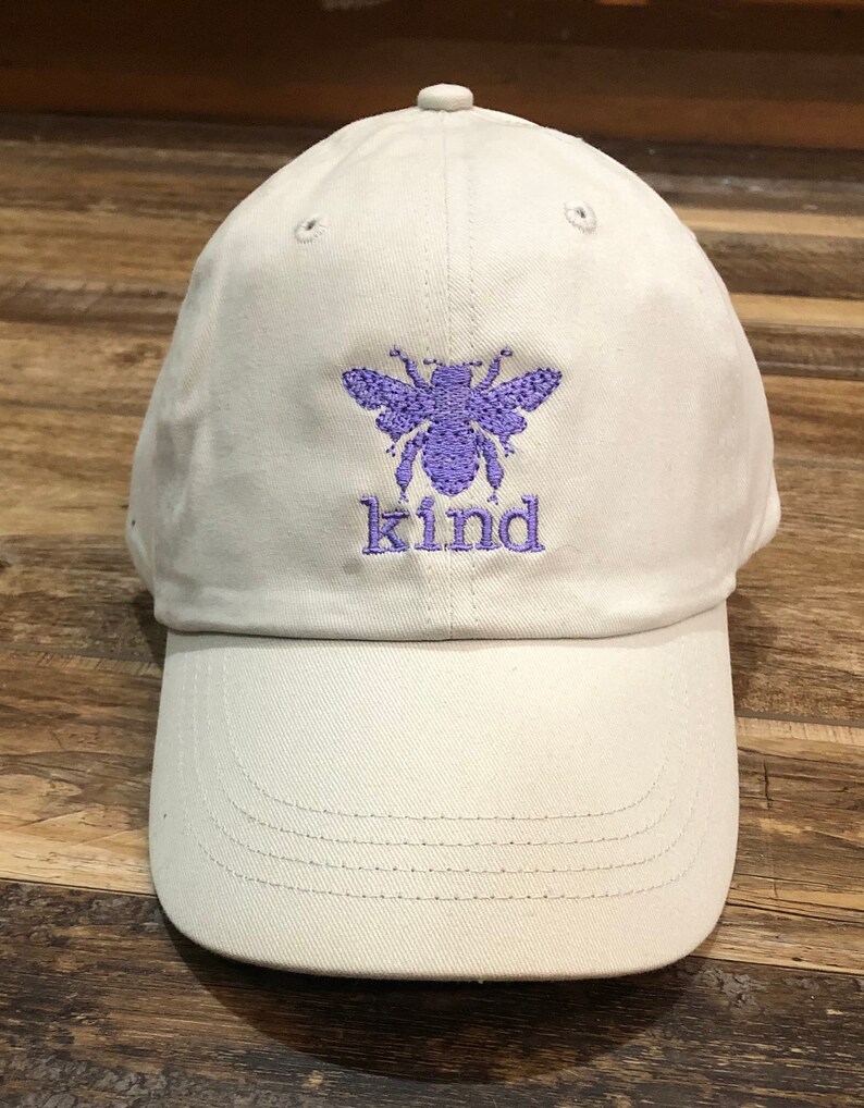 Be Kind Base Ball Cap Bee Kind Baseball Cap kindness Hat | Etsy