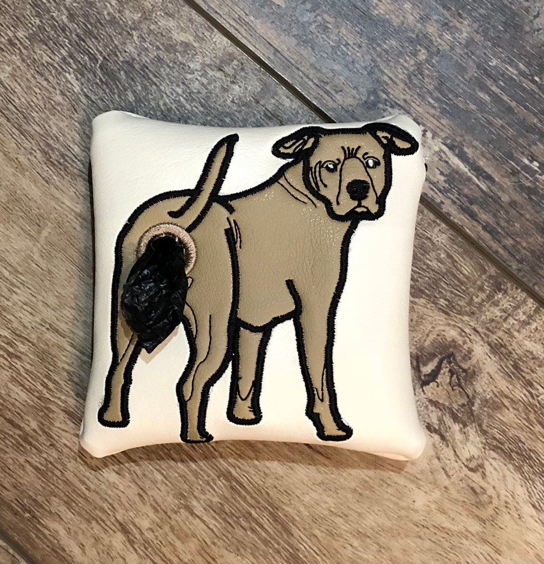 Fun Pit Bull Poop Bag Pouch-zippered Poop Bag Holder - Etsy
