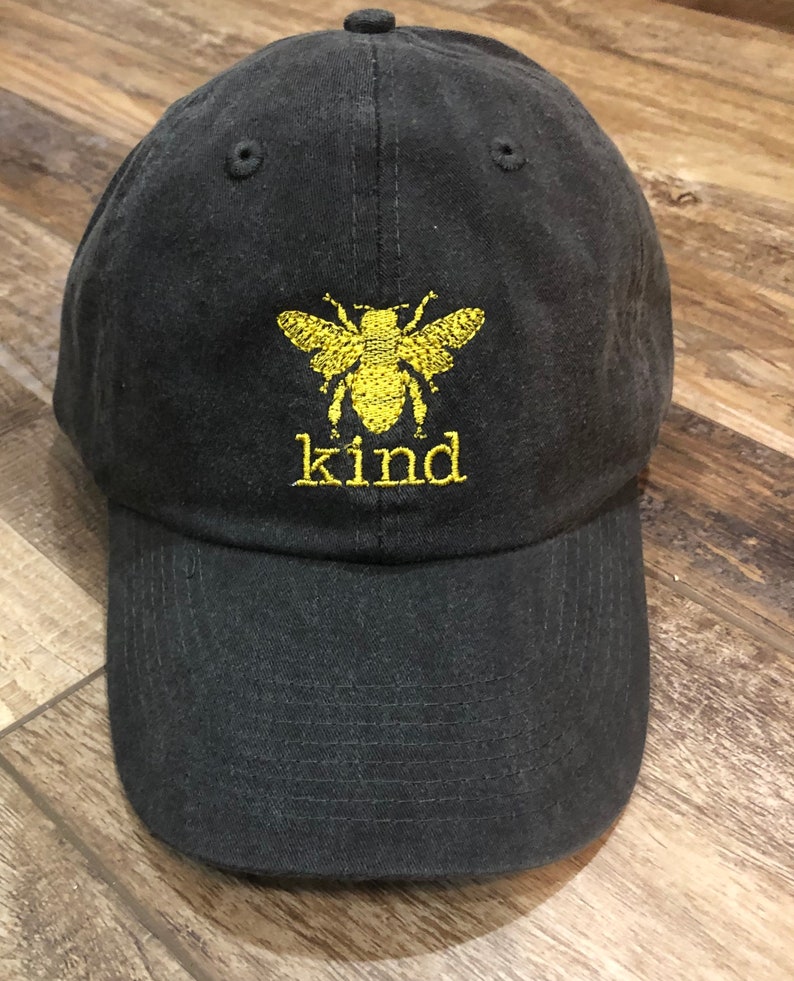Be Kind Base Ball Cap Bee Kind Baseball Cap kindness Hat | Etsy