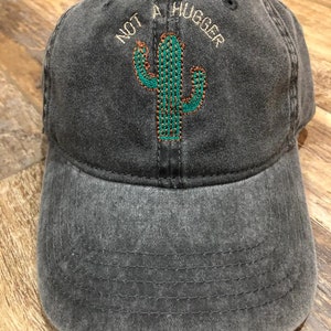 Not a Hugger Base Ball cap Snarky Hat Ladies Fit Buttercup | Etsy