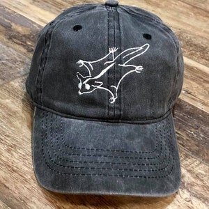 Sugar Glider Base Ball Cap - Possum Lover Baseball Cap - Baseball Cap ...