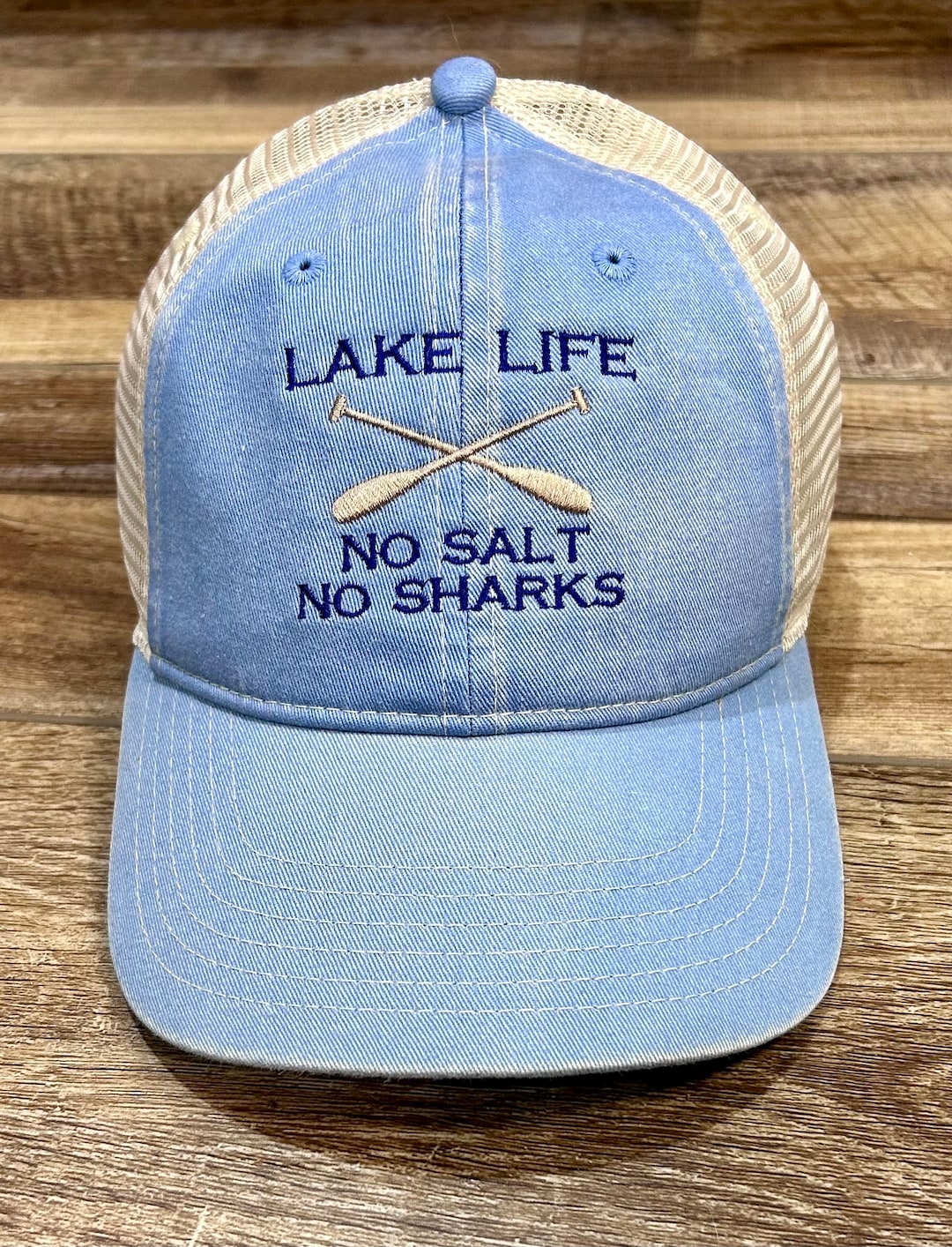 Lake Life Base Ball Cap - Unisex Lake Baseball Cap -vintage Distressed ...