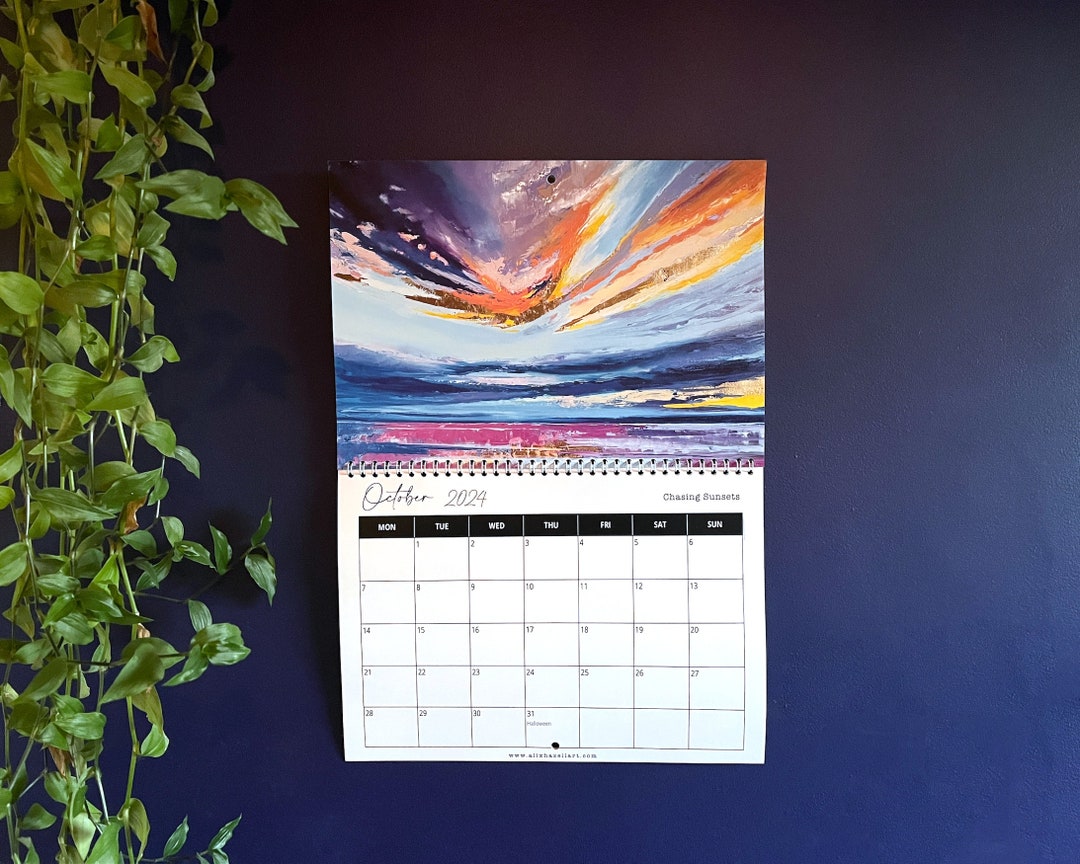 Chasing Sunsets A3 Fine Art Calendar 2024 - Etsy