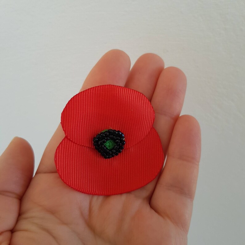 Red Poppy Suit Pin Remembrance Day Poppy Red Jacket Brooch Accessories ...
