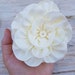 Big Ivory Flower Brooch Oversize Flower Accessory - Etsy