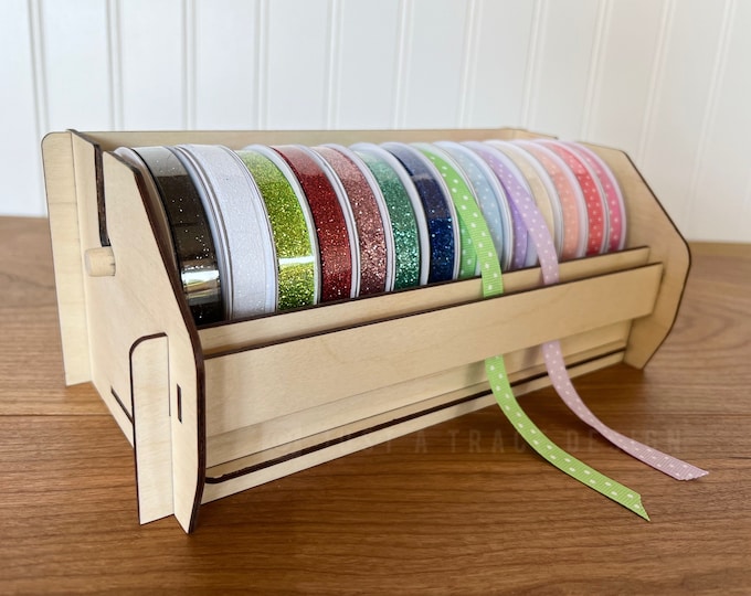 GSS Ribbon Organizer 24 Maxi Desk / Wall Unit. High Capacity EZ Load ...