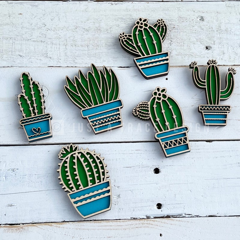 Succulent Magnet - Etsy