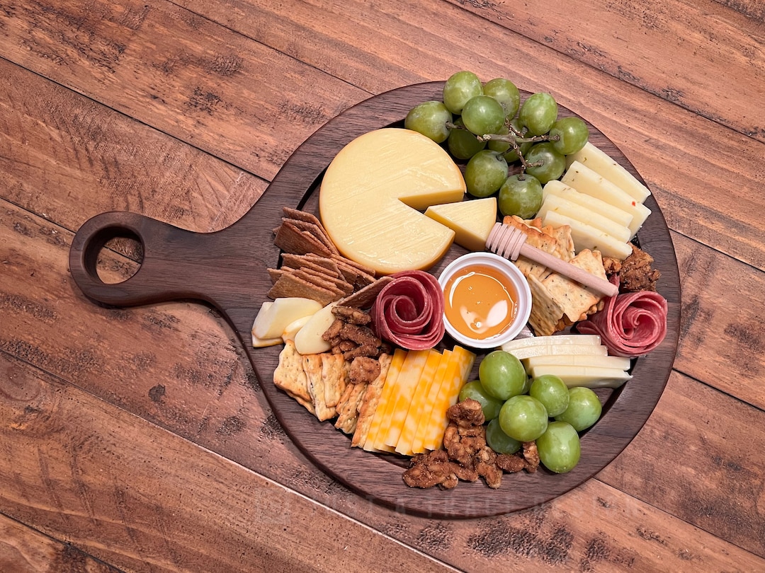 Grazing Board Board With Handle, Charcuterie Board, Vegetable Tray ...