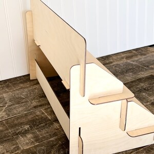 2 Tiered Shelf Collapsible Display, 18 X 11 X 9, Display Stand, Display ...