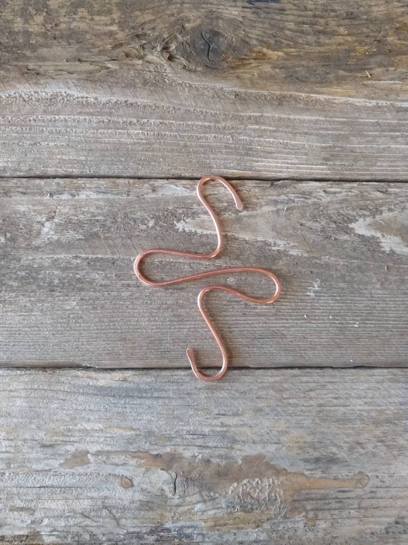Set of Three. Decorative Copper Hanger With Perch for - Etsy