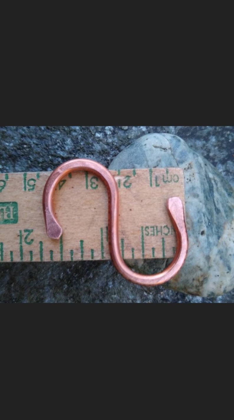 Set of 20 2-inch Copper S-hooks Hangers Pot Rack Hooks - Etsy