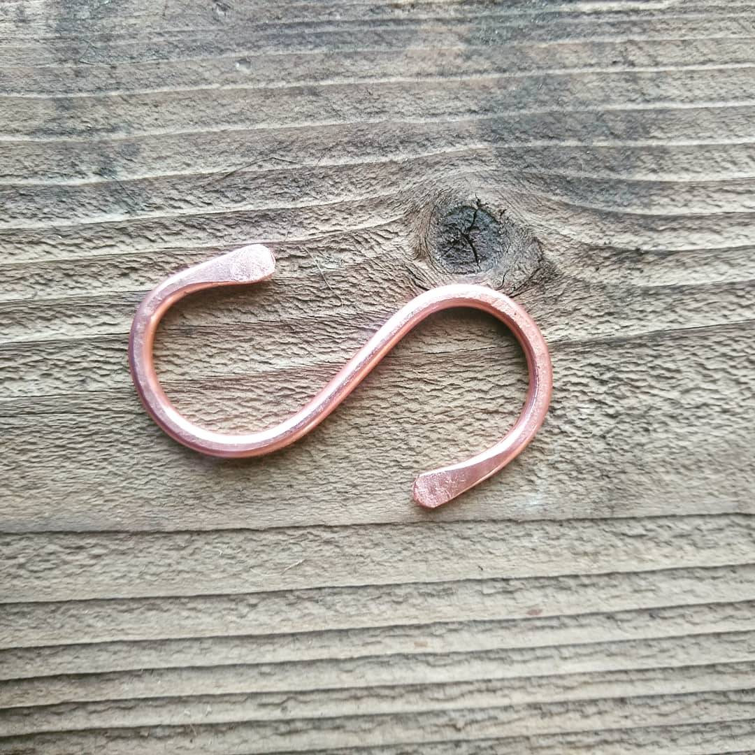 Set of 20 2-inch Copper S-hooks Hangers Pot Rack Hooks - Etsy