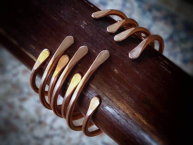 Hammered Copper Bangle Bracelet Solid Copper Bangle Bracelet - Etsy