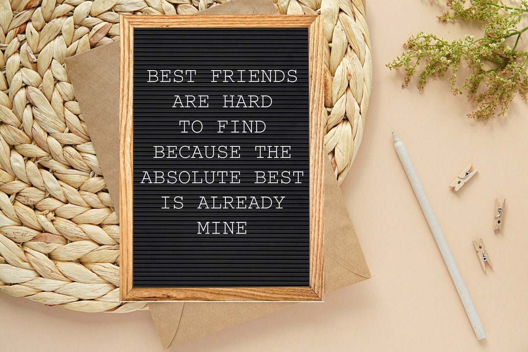 Printable Friend Card, Best Friend Card, Printable Friendship Digital ...