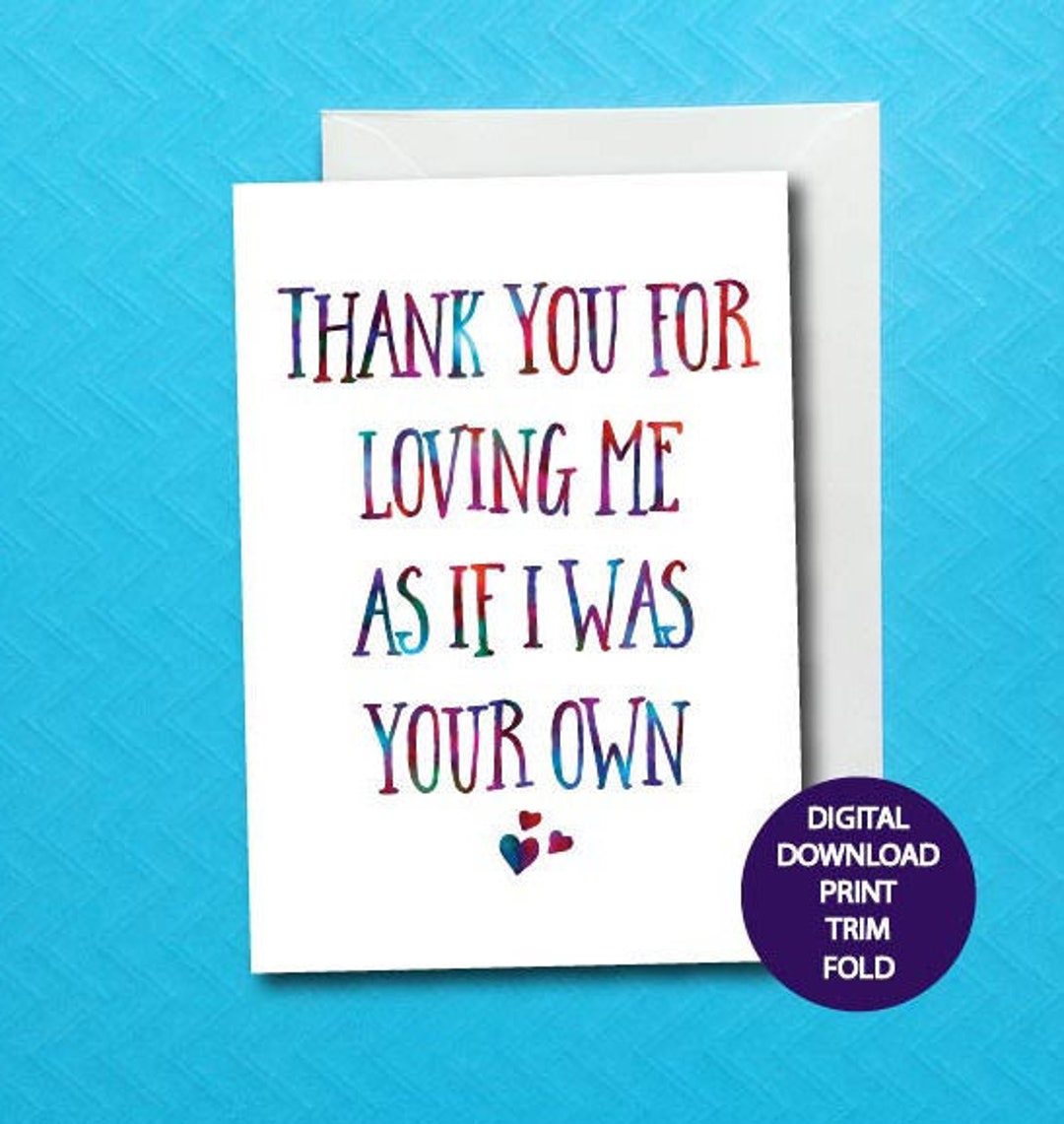 Foster Mum Printable Cards Digital Download Foster Parent - Etsy UK
