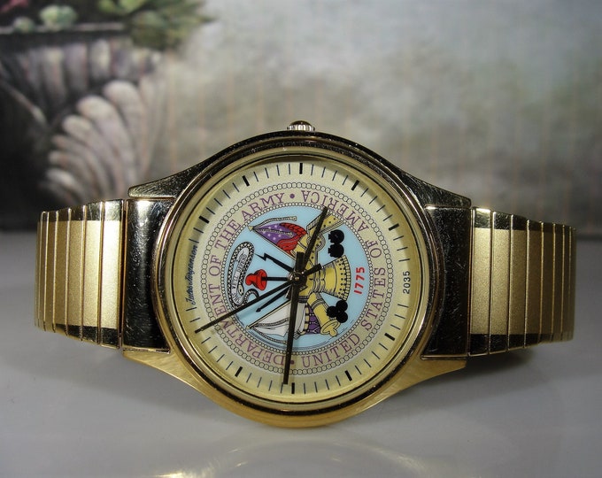 Jules Jurgensen Wrist Watch - Dept of US Army - Military Mens Watch ...