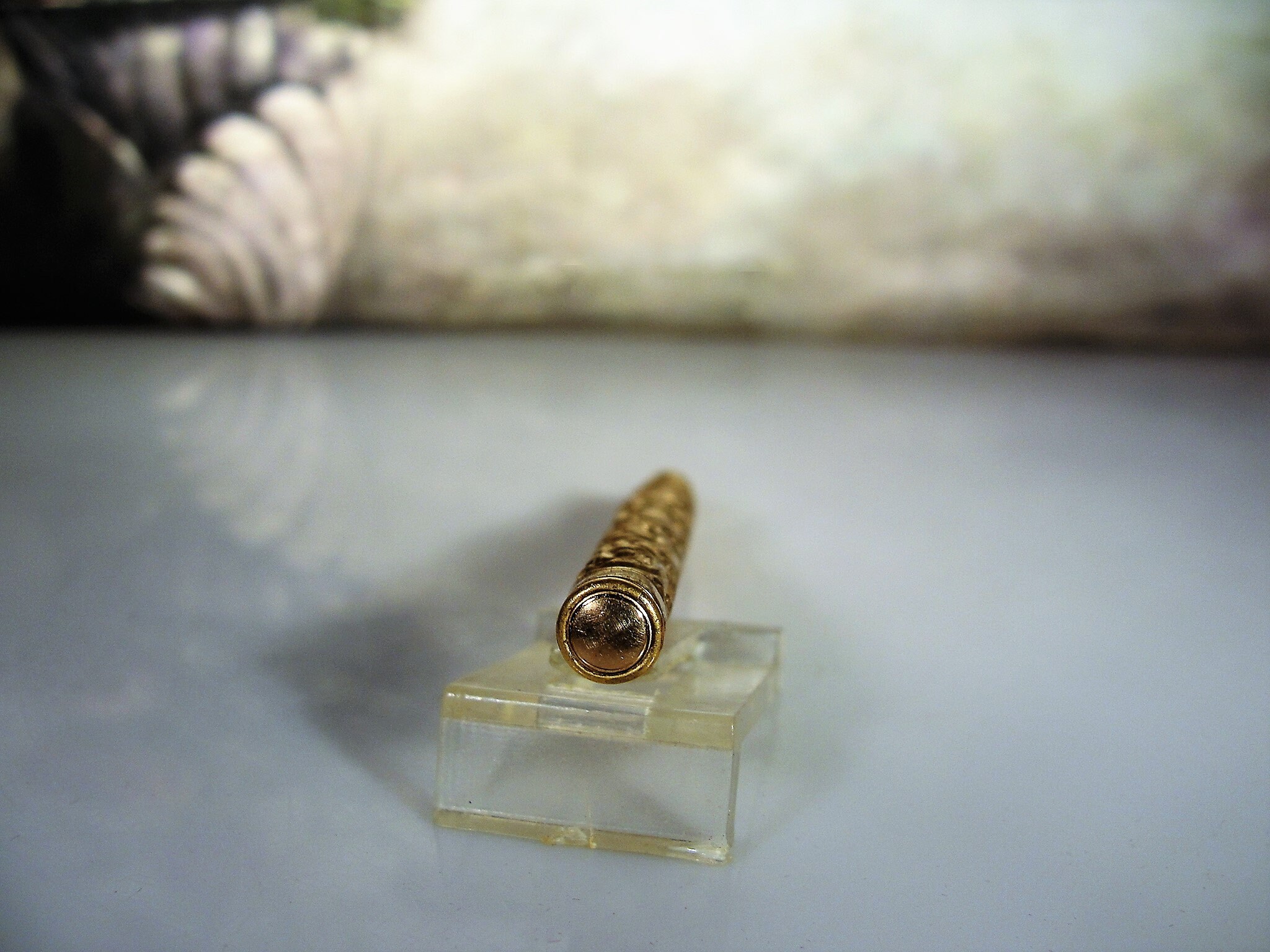 Antique Victorian 10K Gold Filled Propelling Toothpick, Ornate Design ...