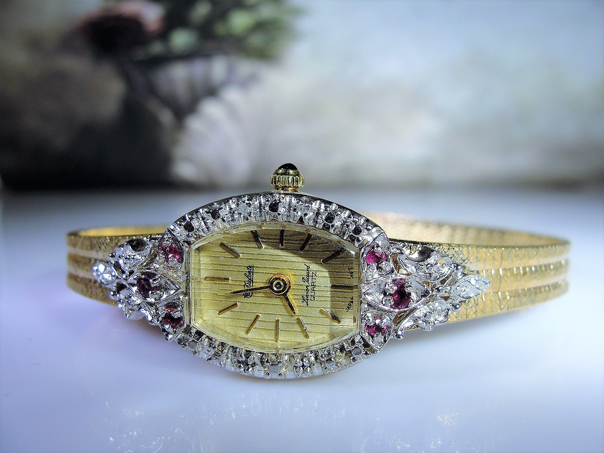 Reserve for Nadia: LUCIEN PICARD Dufonte Ruby Sapphire and Diamond ...