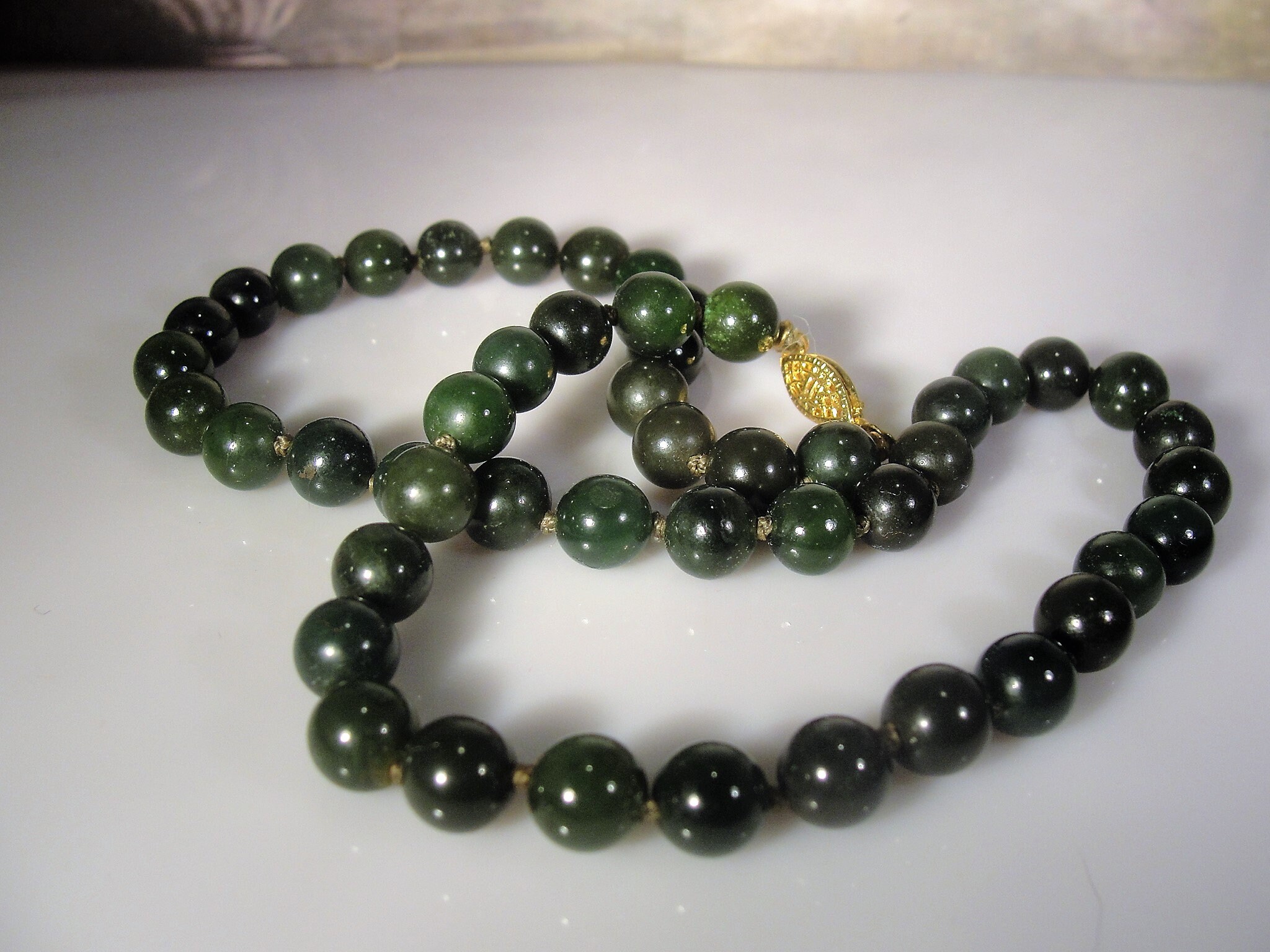 ORIENTAL DYNASTY, Jade Jewelry Set, Jade Bead Necklace, Jade Earrings ...