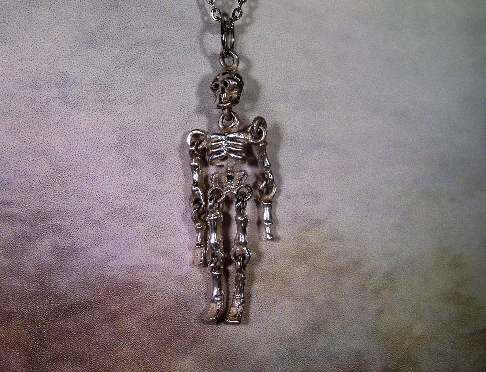 Sterling Silver Skeleton, Sterling Silver Skeleton Necklace ...