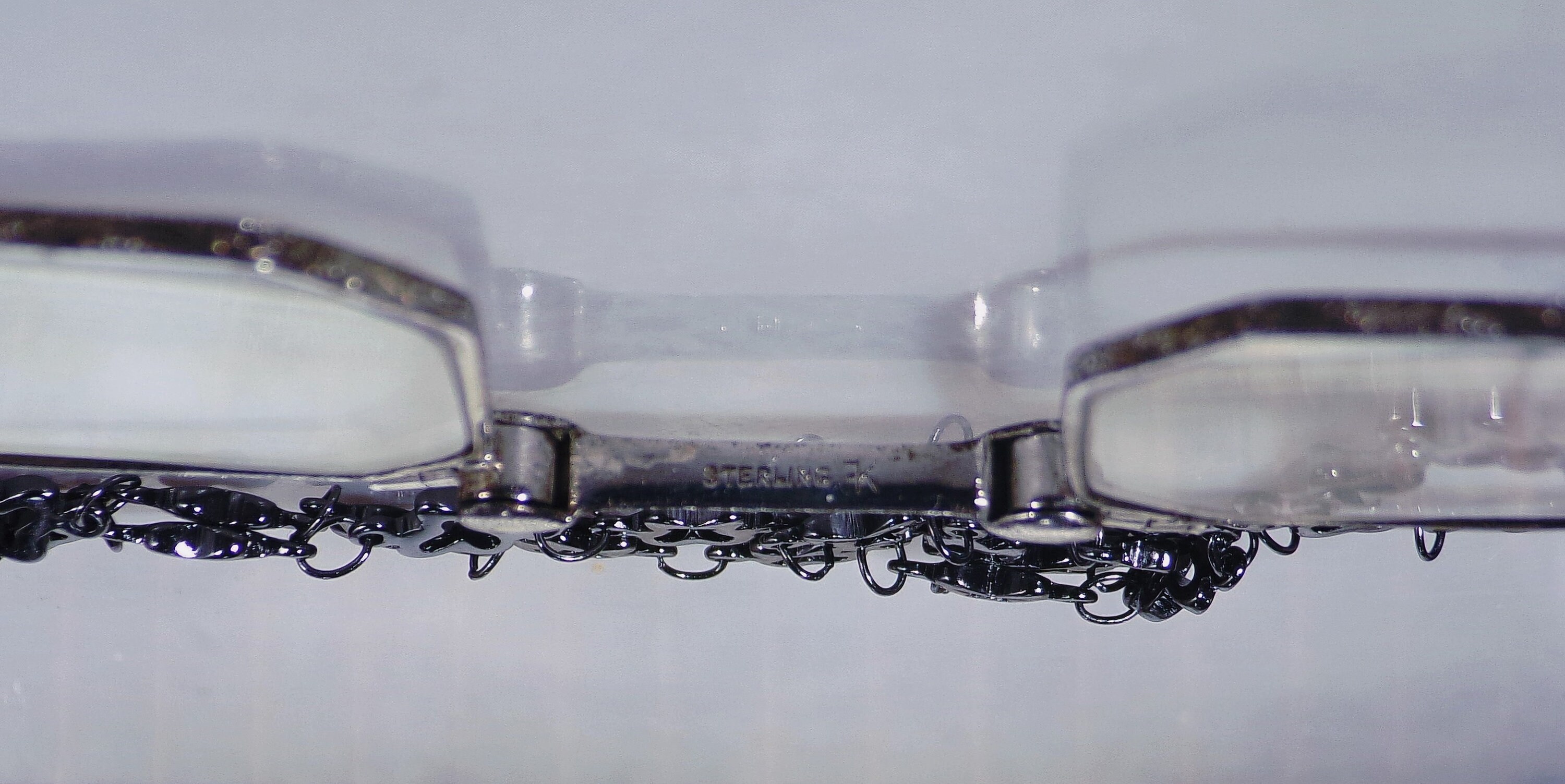 Antique Sterling Silver Lorgnette with a Petite Point Pouch, Art ...