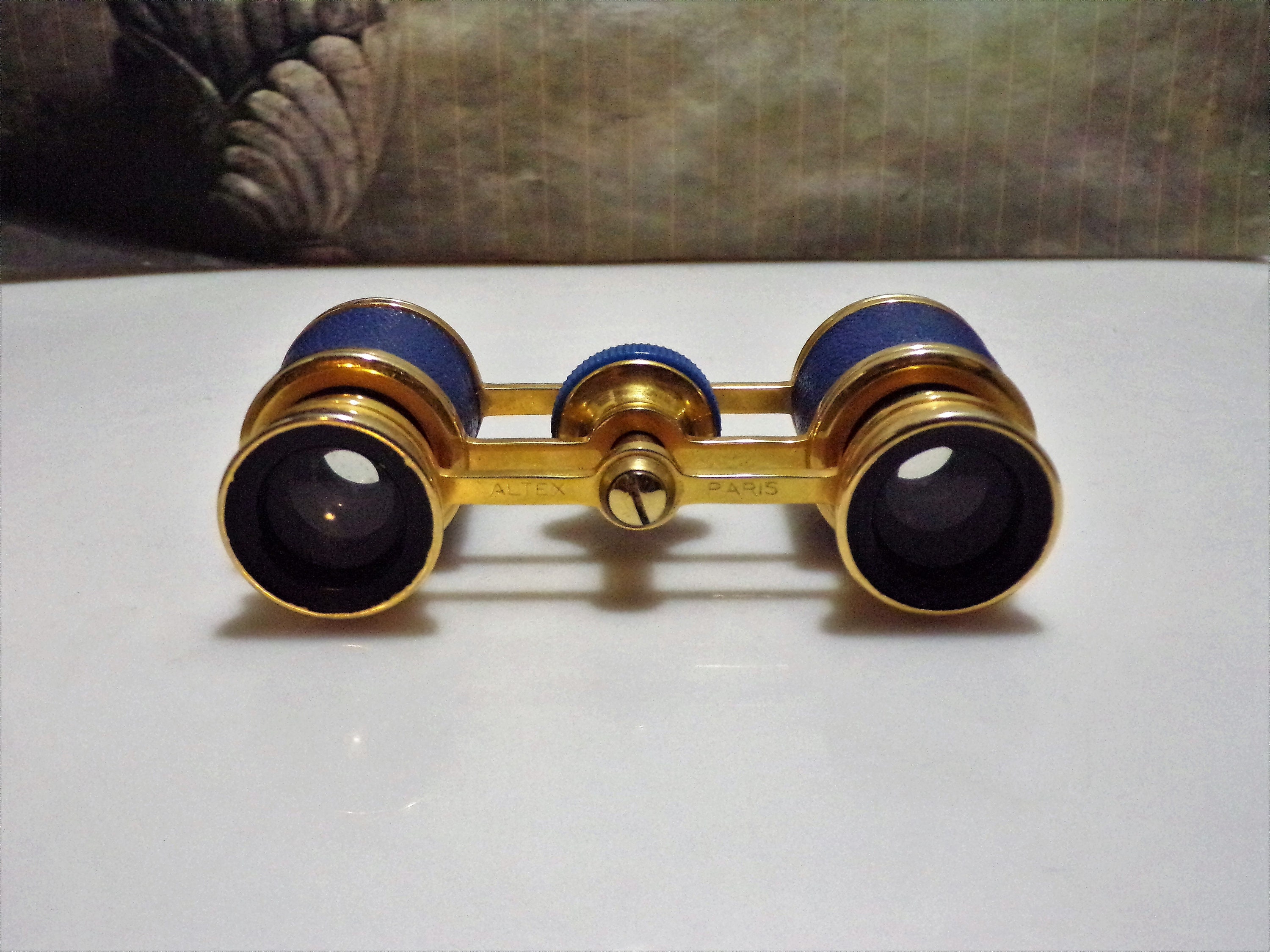 Opera Glasses, ALTEX PARIS Mini Blue Opera Glasses with Original Blue ...