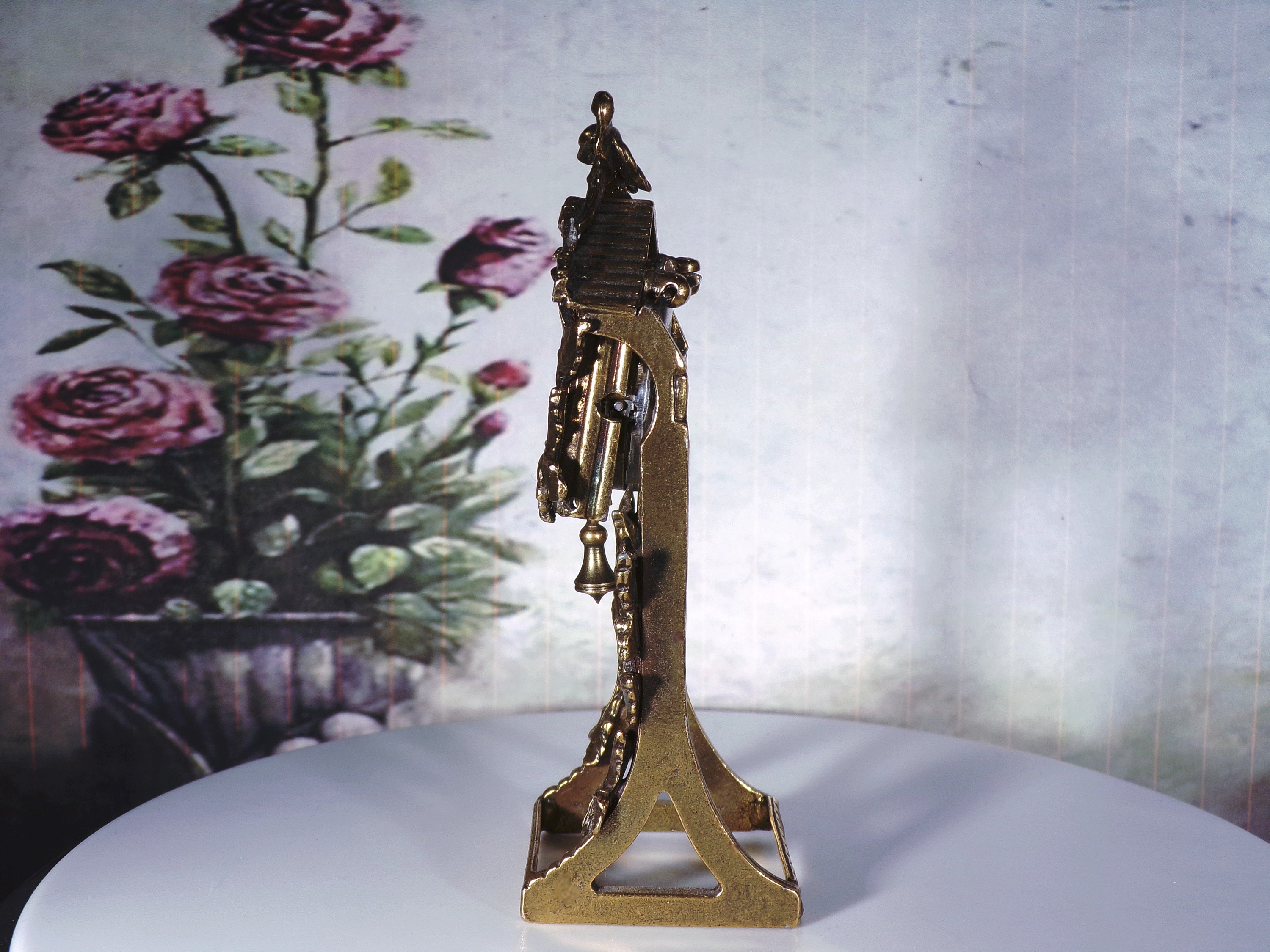 TAYLORETTE Cuckoo Clock Brooch and Stand, Vintage Brooch, 1960s Brooch ...