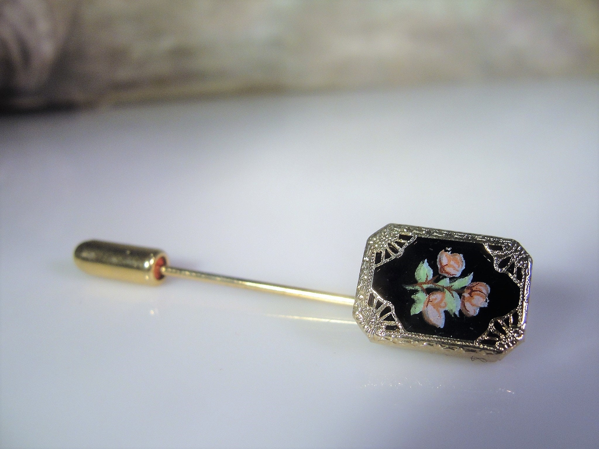 Lapel Pin, Lapel Flower Pin, Shirt Pin, Hat Pin, Scarf Pin, Blazer Pin ...