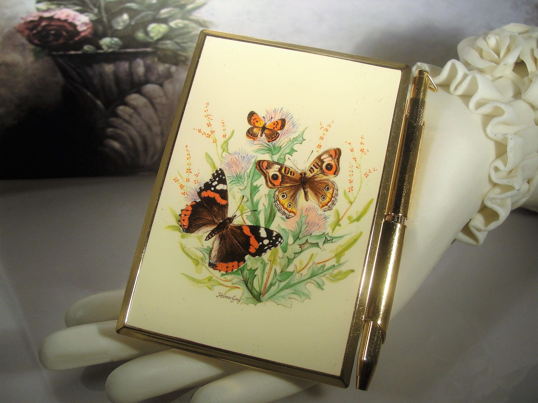 Reserved for Anne: STRATTON Notepad, Purse Compact Notepad, Notepad ...