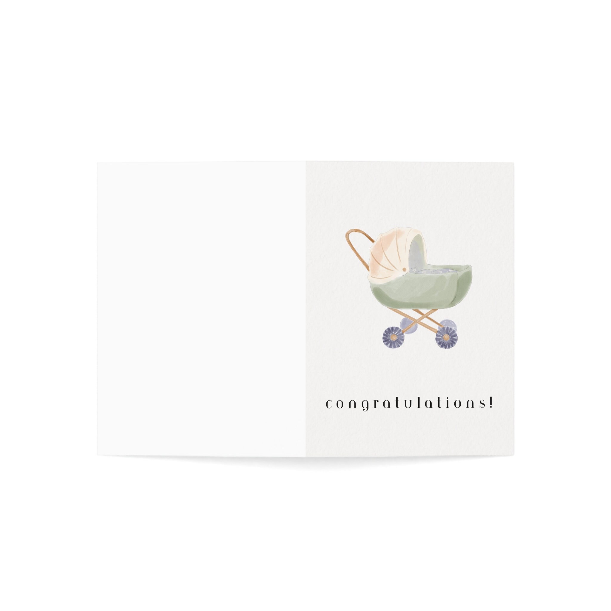 Congratulations Welcome Baby Greeting Card - Etsy