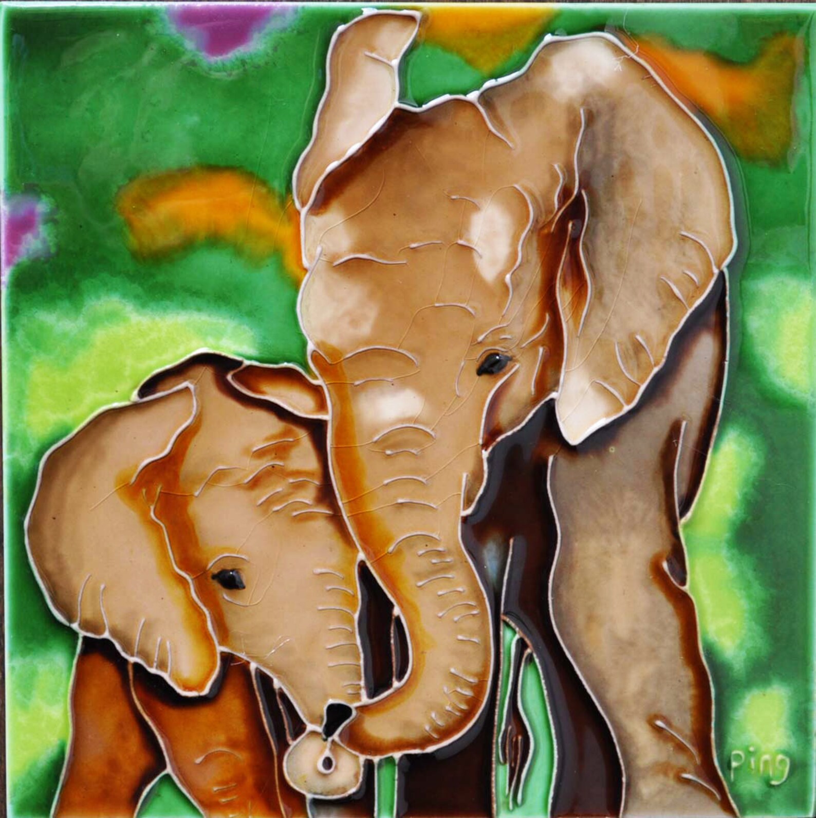 Elephant Tiles Assorted Sizes | Etsy