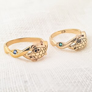 Sea Turtle Ring #051 - Turtle Ring, Sea Turtle Jewelry, Animal Ring ...
