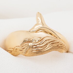Humpback Whale Ring #028 - Whale Ring, Ocean Ring, Animal Ring, Marine ...
