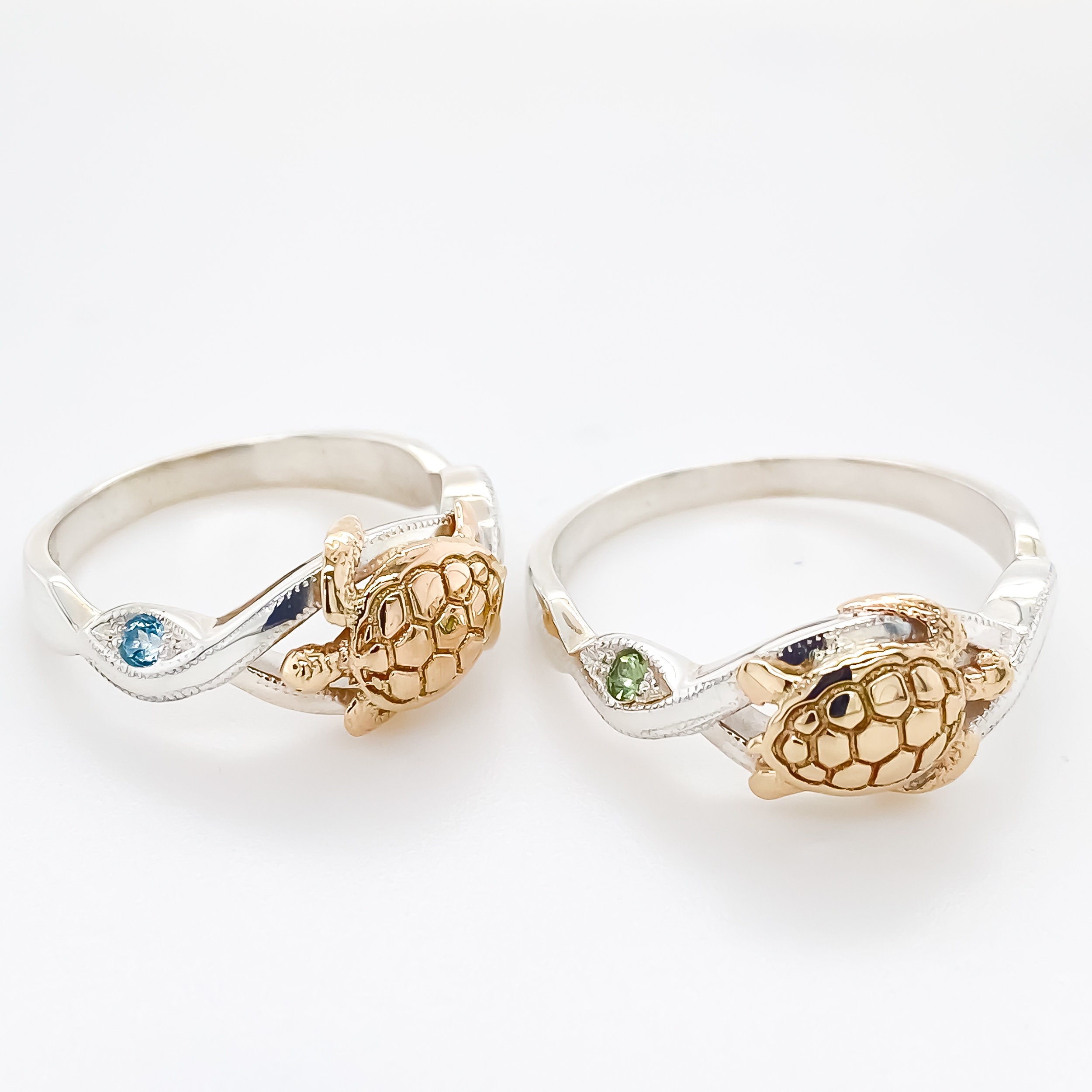 Sea Turtle Ring #051 - Turtle Ring, Sea Turtle Jewelry, Animal Ring ...