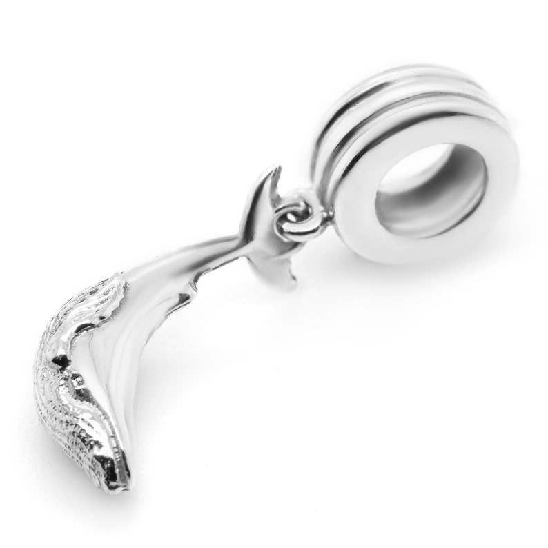 Silver Humpback Whale Charm #067 - Fits Pandora Charm Bracelets, Ocean ...