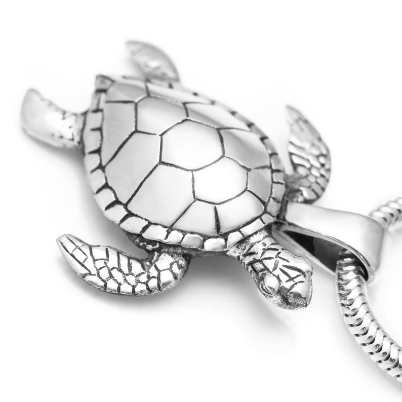 Sea Turtle Necklace #025 - Sea Turtle Jewellery, Animal Jewellery ...