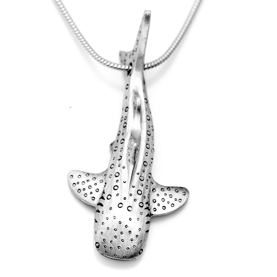 Whale Shark Pendant Necklace #052 - Whale Shark Jewelry, Scuba Diving ...
