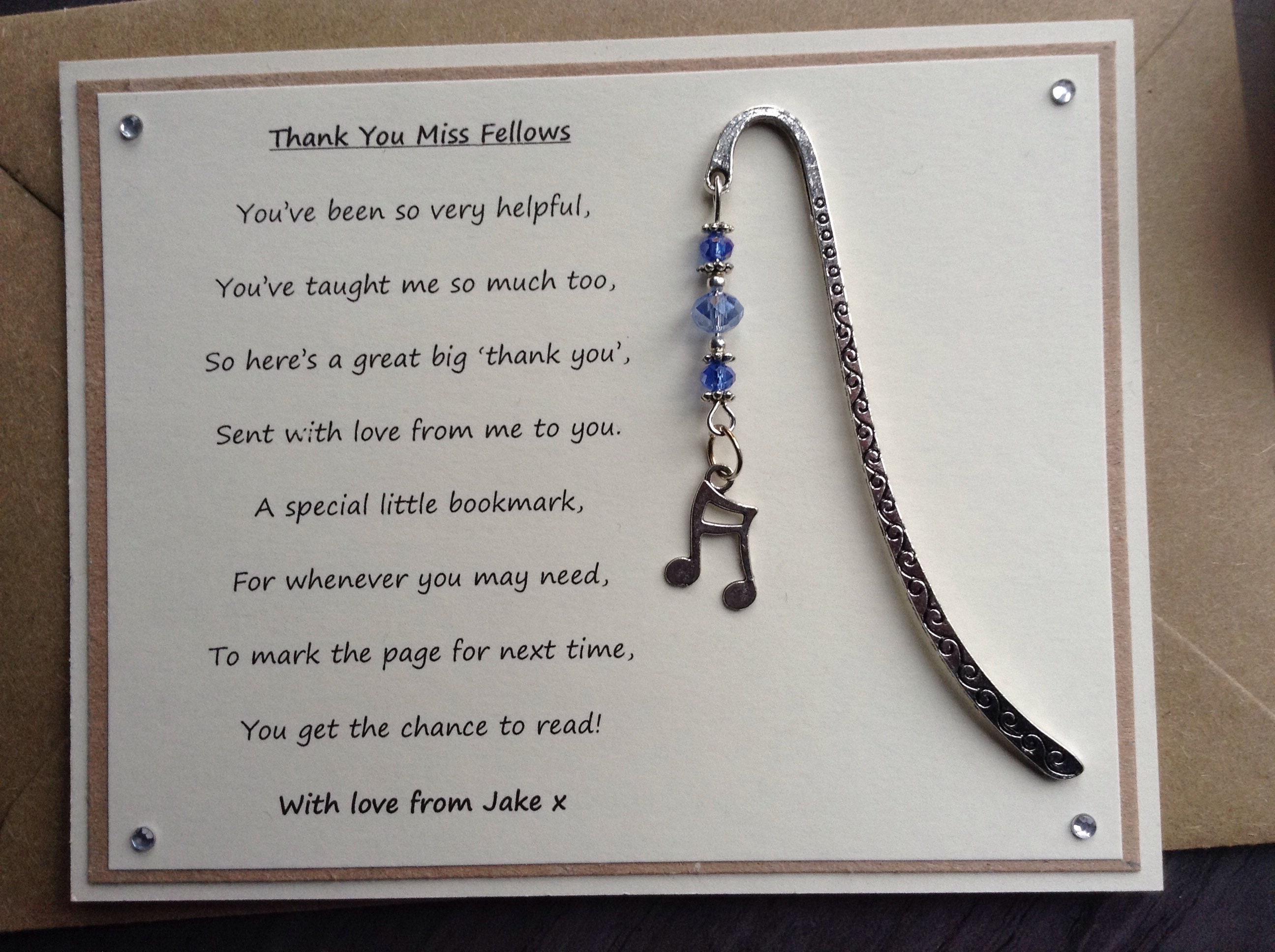 Thank You Staff Poems