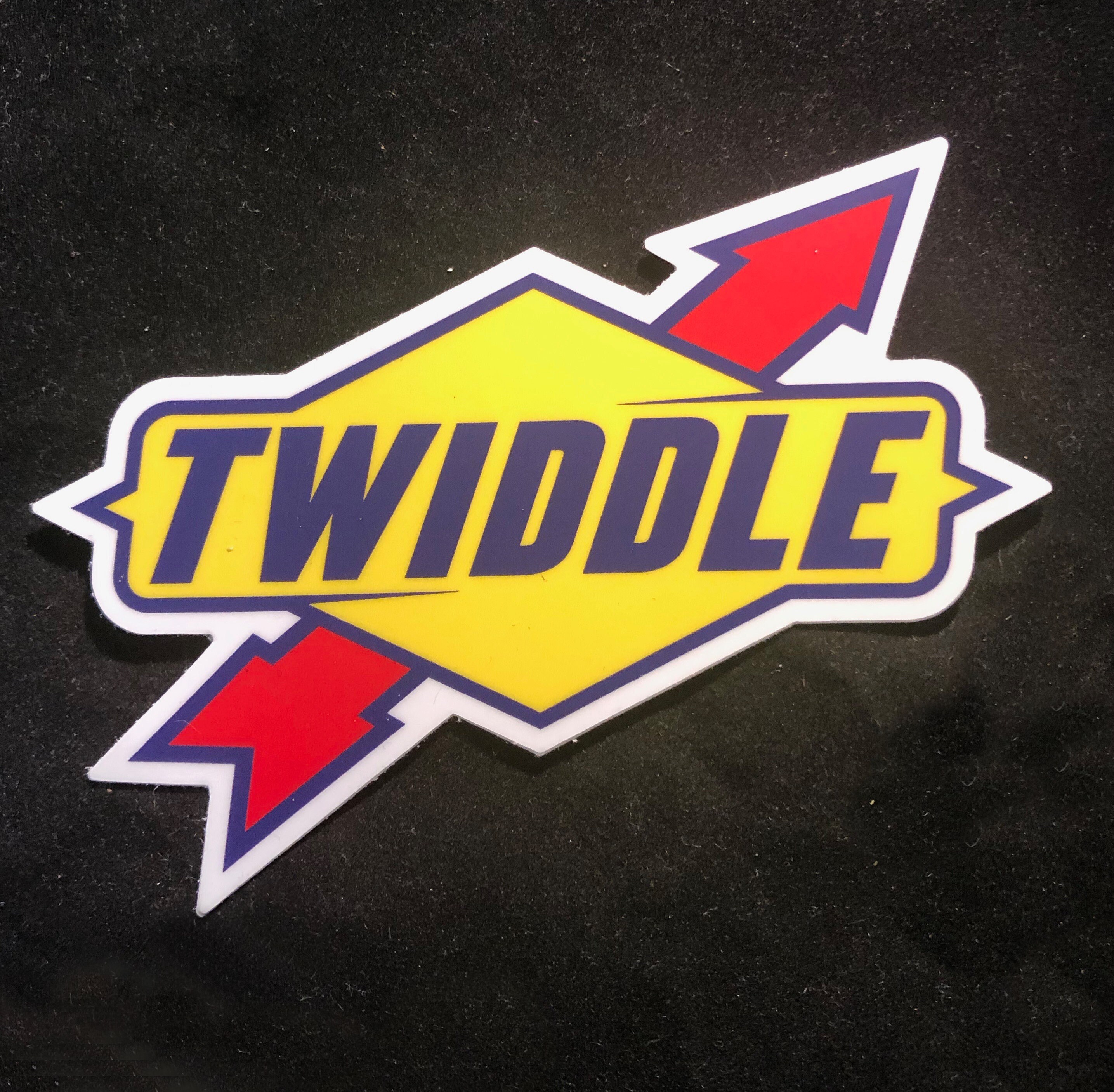 Twiddle Gas Station Parody Label Sticker - Etsy