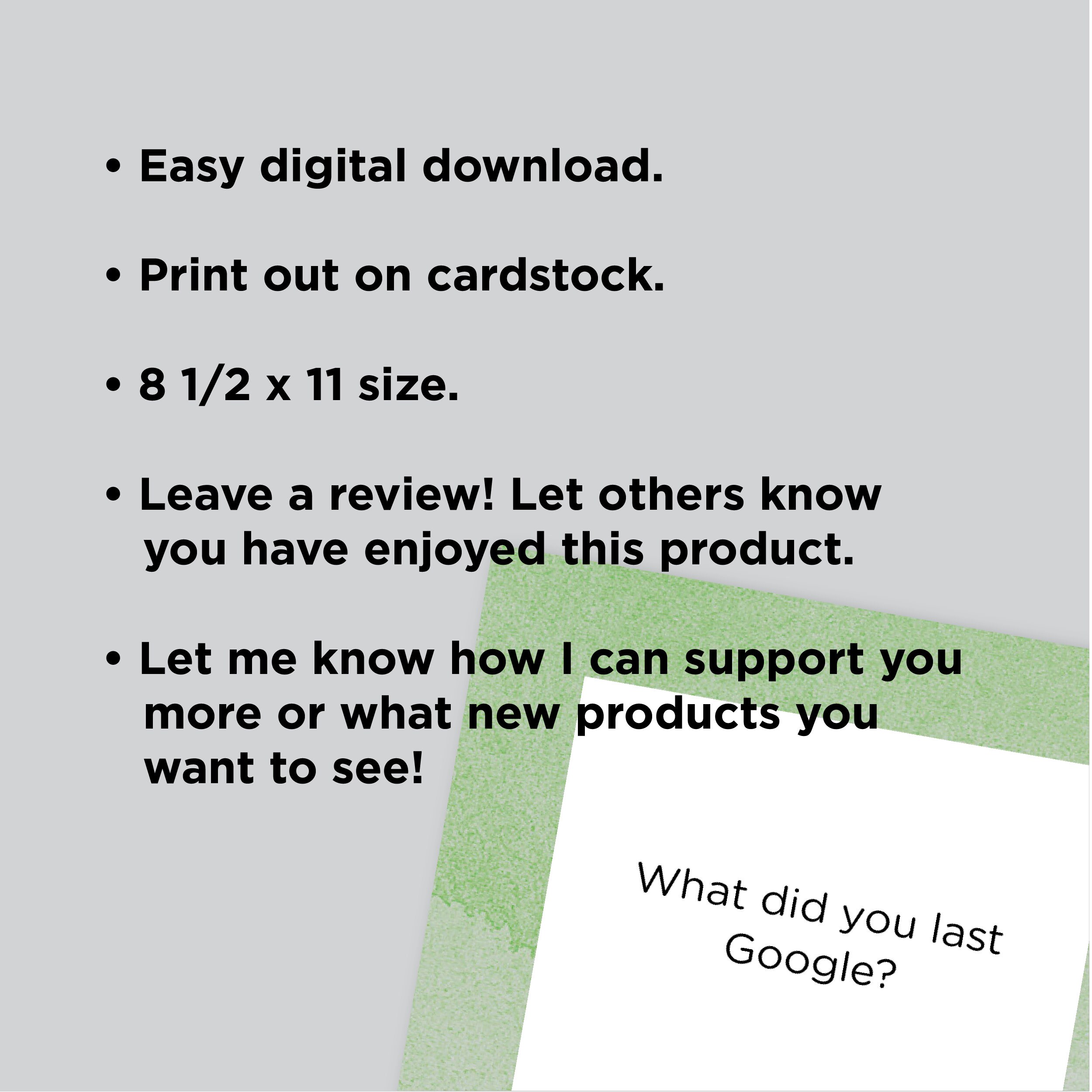 Conversation Starters – Bundle 3-pack - Etsy